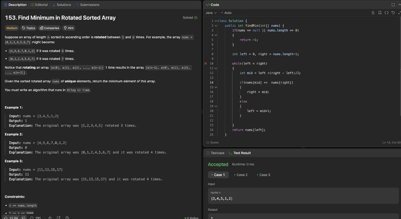 Yeshwanth Chintaginjala on LinkedIn: Another DSA problem on BS which I ... Yeshwanth Chintaginjala on LinkedIn: Another DSA problem on BS which I ...