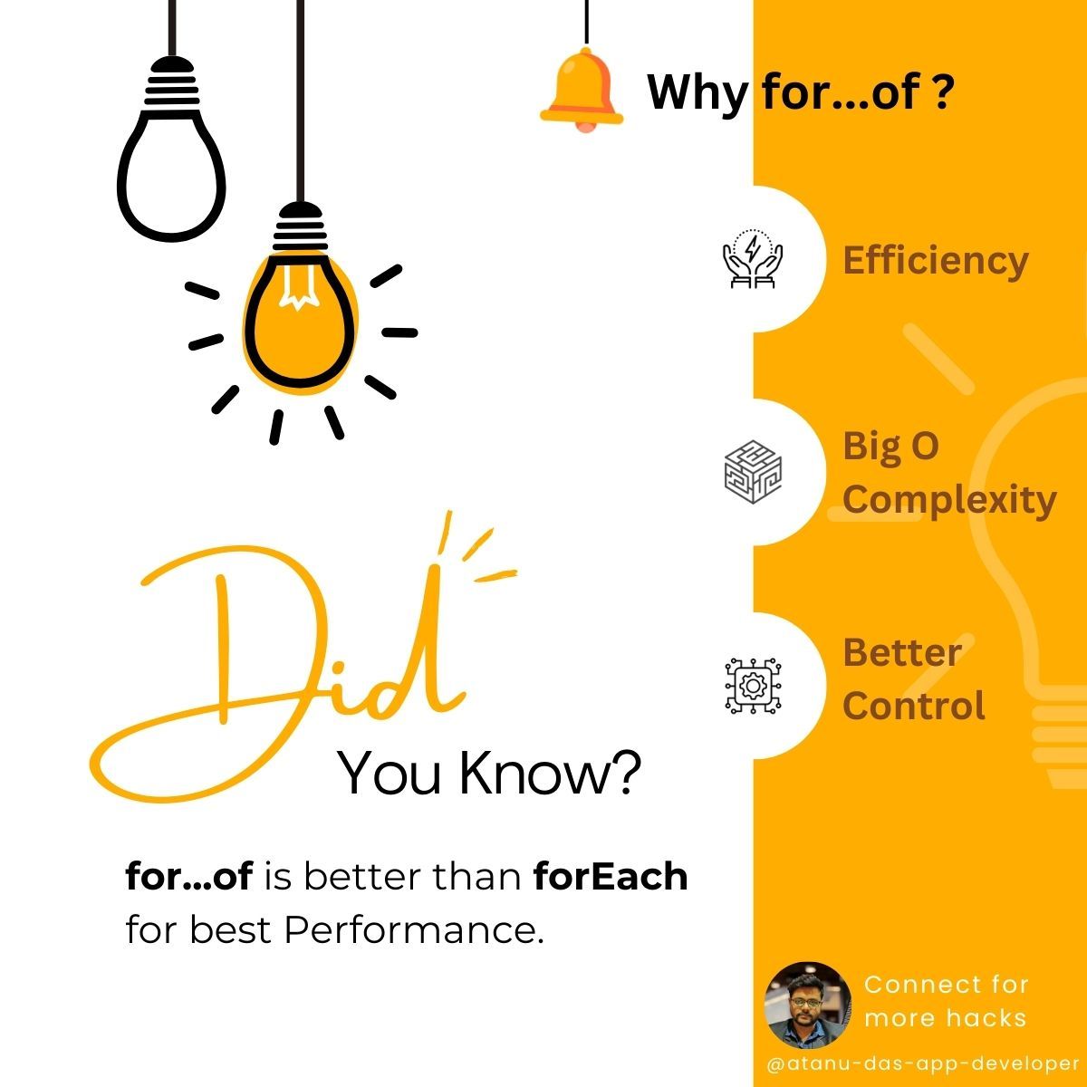 ATANU DAS on LinkedIn: #javascript #codingtips #webdevelopment # ... ATANU DAS on LinkedIn: #javascript #codingtips #webdevelopment # ...