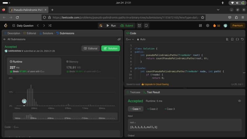 Day 71 of #100daysofcodingchallenge of solving problems | Hariharan V ... Day 71 of #100daysofcodingchallenge of solving problems | Hariharan V ...
