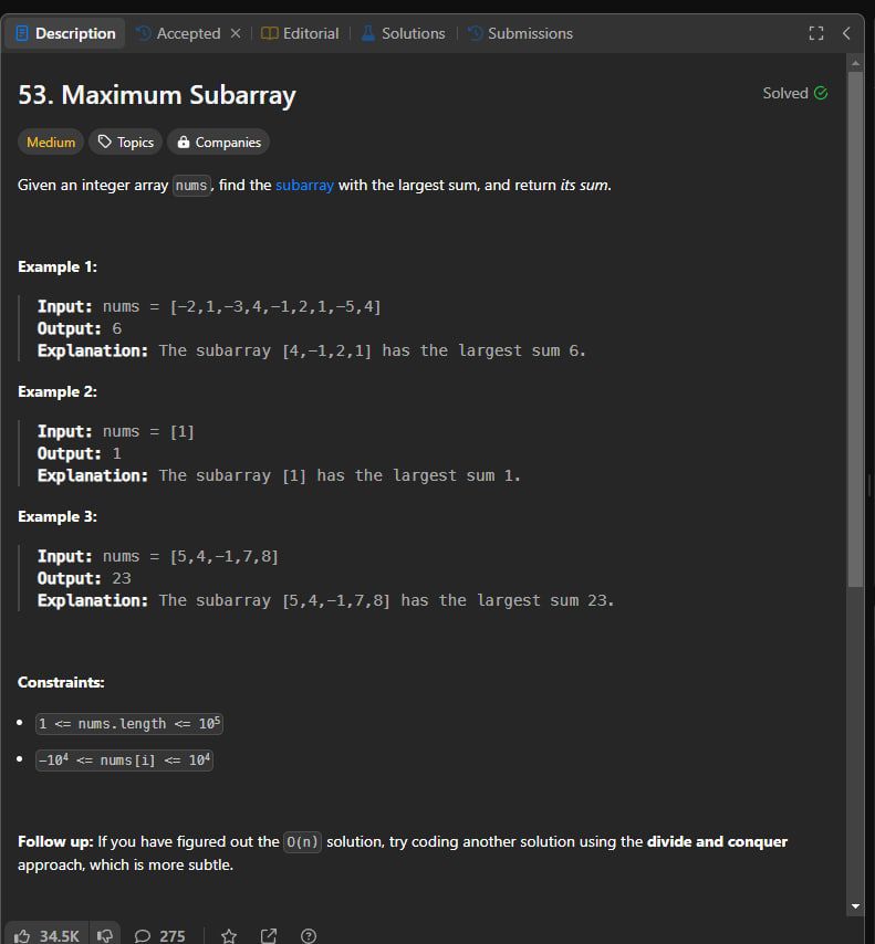 Nikhilesh S on LinkedIn: #365daysleetcode #leetcode #codingjourney # ... Nikhilesh S on LinkedIn: #365daysleetcode #leetcode #codingjourney # ...