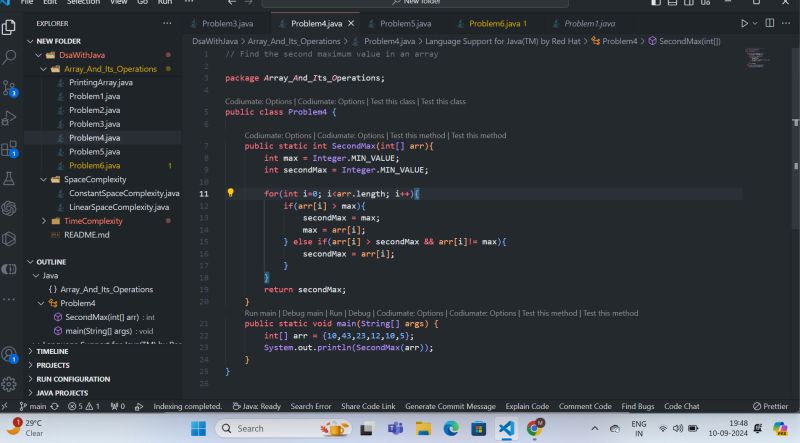 Madhav Arora on LinkedIn: #dsawithjava Madhav Arora on LinkedIn: #dsawithjava