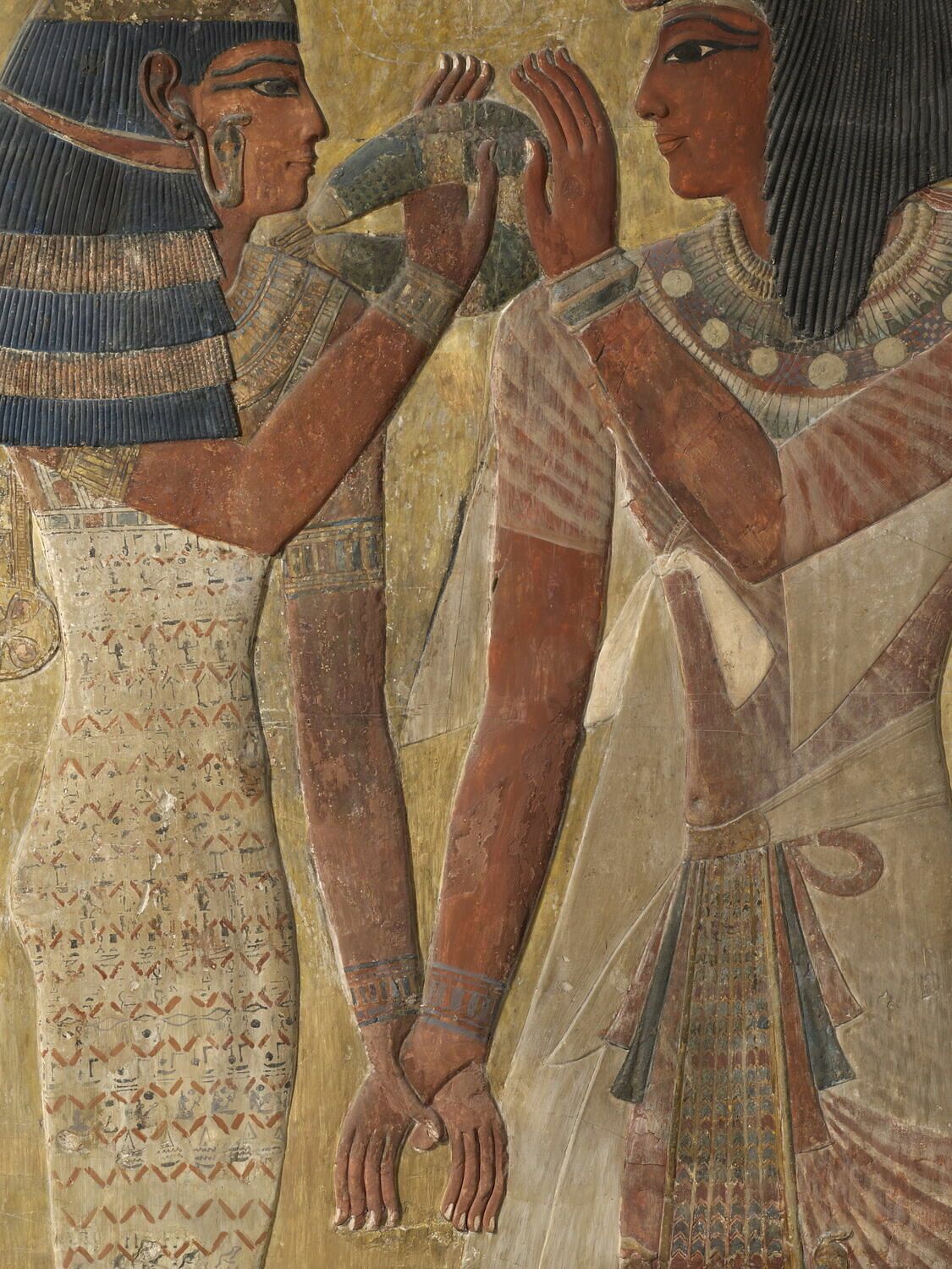 Medhat Omar on LinkedIn: Detail of a painted limestone raised relief ... Medhat Omar on LinkedIn: Detail of a painted limestone raised relief ...