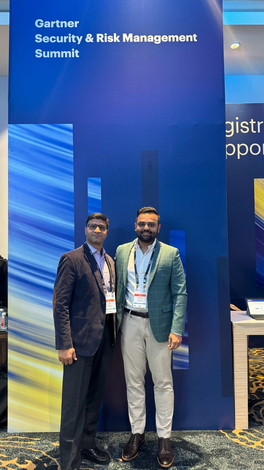 Aaditya Uthappa on LinkedIn: Om & I are attending the Gartner Security ... Aaditya Uthappa on LinkedIn: Om & I are attending the Gartner Security ...