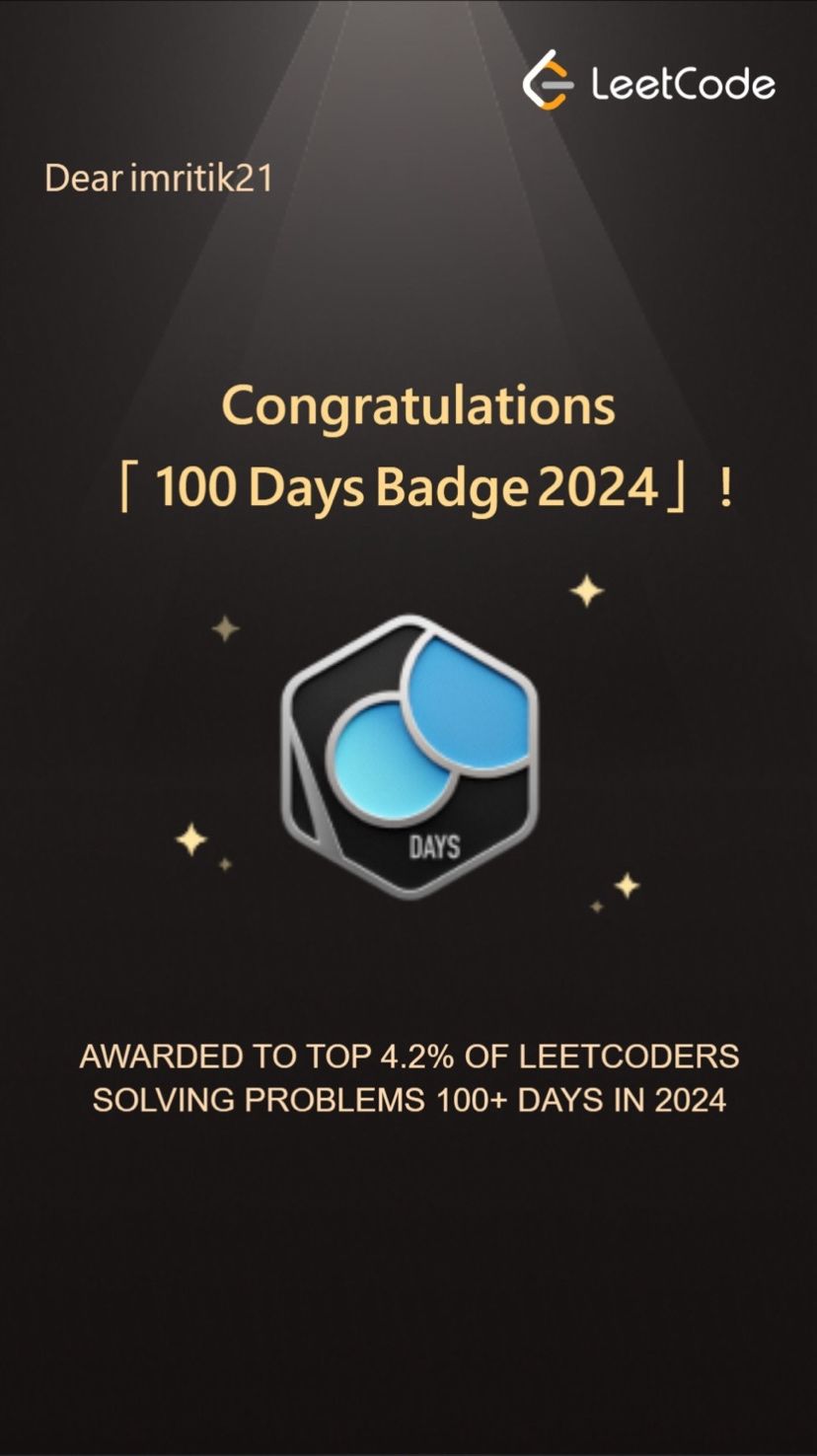 Ritik Shankar on LinkedIn: #mondaymotivation #leetcode #dsa #coding # ... Ritik Shankar on LinkedIn: #mondaymotivation #leetcode #dsa #coding # ...