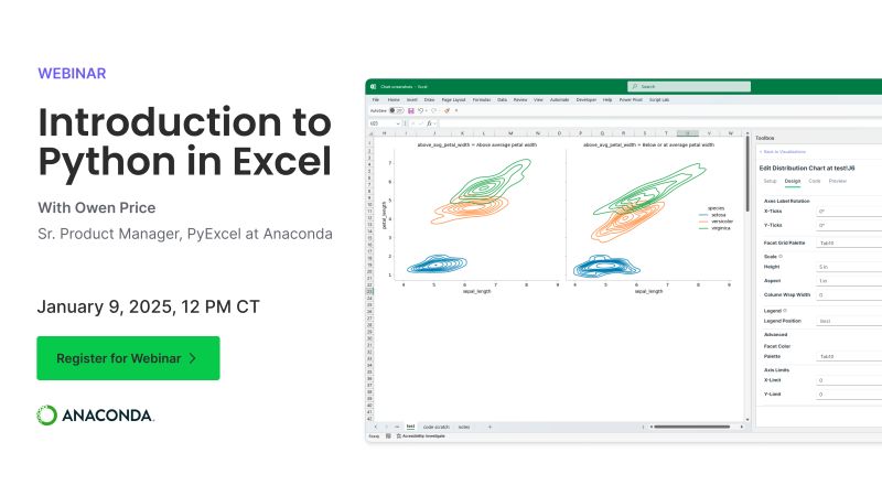 Anaconda, Inc. on LinkedIn: Introduction to Python in Excel Anaconda, Inc. on LinkedIn: Introduction to Python in Excel