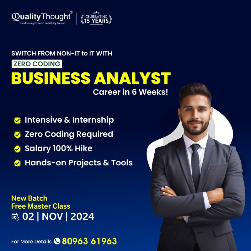 Quality Thought Infosystems on LinkedIn: # ... Quality Thought Infosystems on LinkedIn: # ...