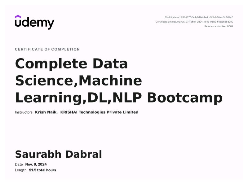 Saurabh Dabral on LinkedIn: #datascience #machinelearning #deeplearning ... Saurabh Dabral on LinkedIn: #datascience #machinelearning #deeplearning ...