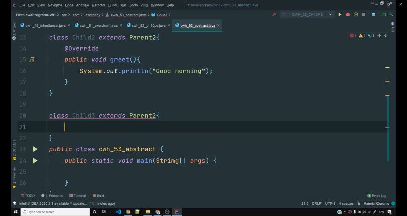Learn about abstract classes and methods in Java | Shyam Jee posted on ... Learn about abstract classes and methods in Java | Shyam Jee posted on ...