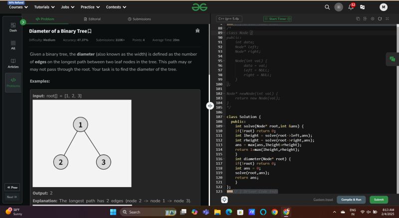 Manish Kumar on LinkedIn: #gfg160 #gfg160 #gfg #binarytree # ... Manish Kumar on LinkedIn: #gfg160 #gfg160 #gfg #binarytree # ...