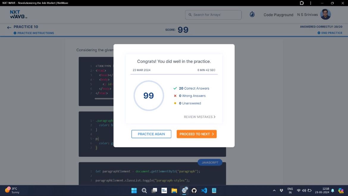 N S Srinivas Vanga on LinkedIn: #day46 #100daysofcodechallenge # ... N S Srinivas Vanga on LinkedIn: #day46 #100daysofcodechallenge # ...