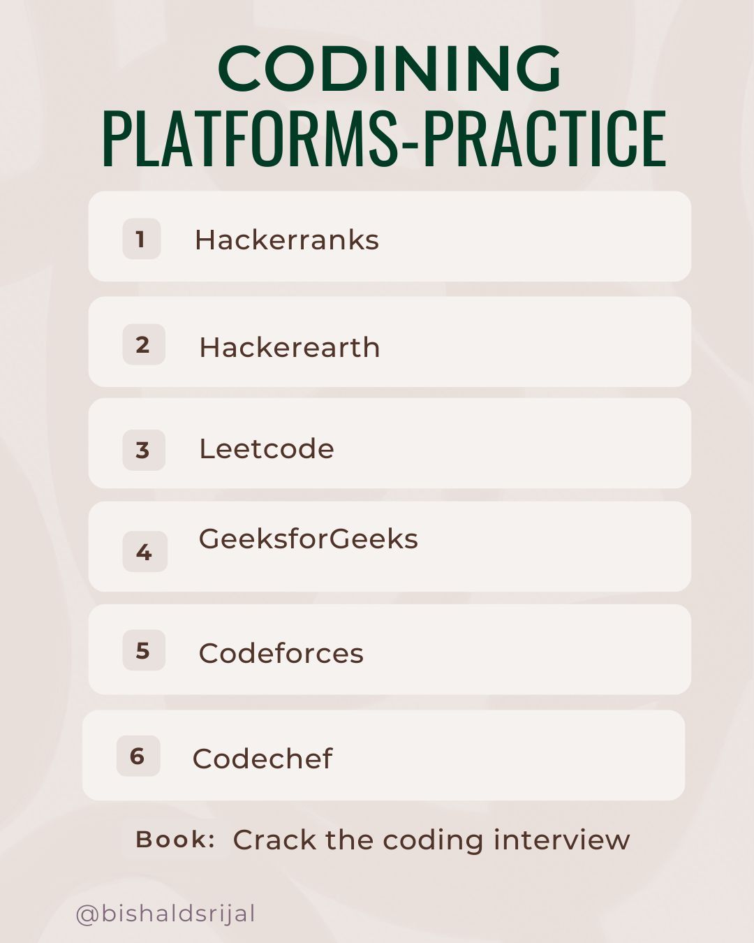 Bishal Rijal on LinkedIn: #coding #codingpractices #codingproblems Bishal Rijal on LinkedIn: #coding #codingpractices #codingproblems