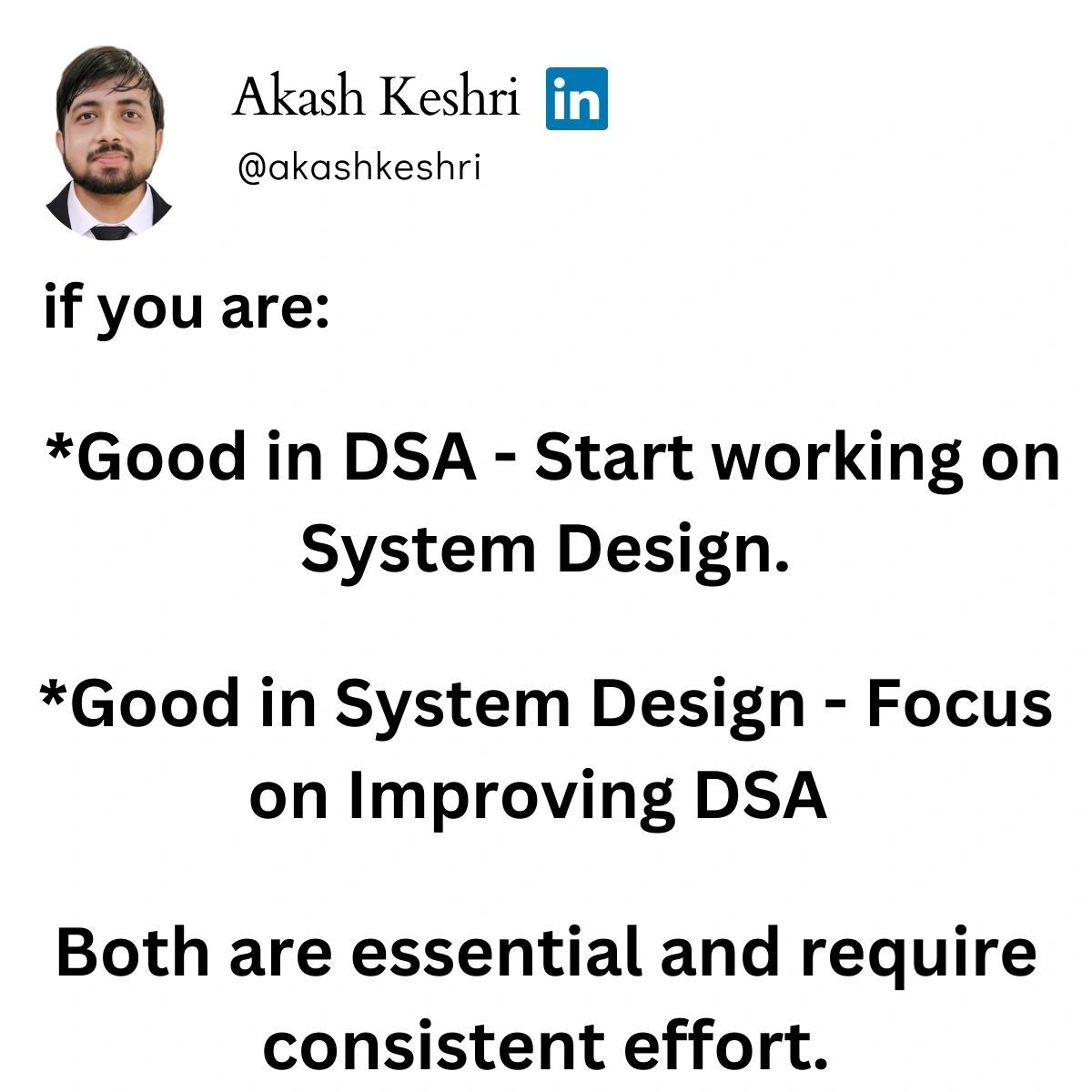 Akash Keshri on LinkedIn: #softwarengineering #programming #dsa # ... Akash Keshri on LinkedIn: #softwarengineering #programming #dsa # ...
