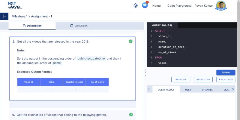 Pavan Kumar on LinkedIn: #assignment #sql Pavan Kumar on LinkedIn: #assignment #sql