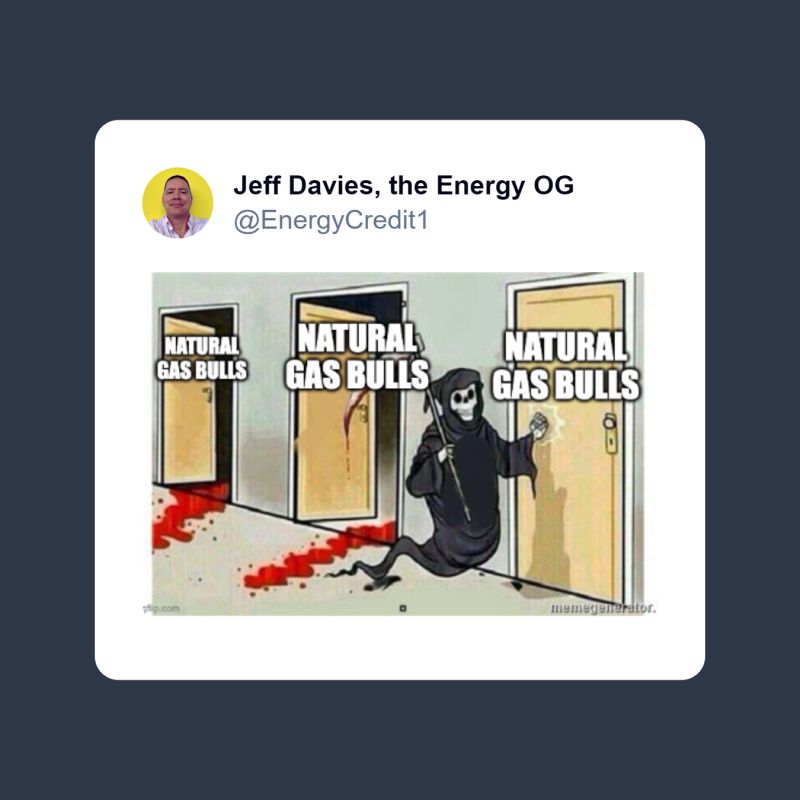 Jeffrey Davies on LinkedIn: Let's check in on natural gas bulls... Jeffrey Davies on LinkedIn: Let's check in on natural gas bulls...