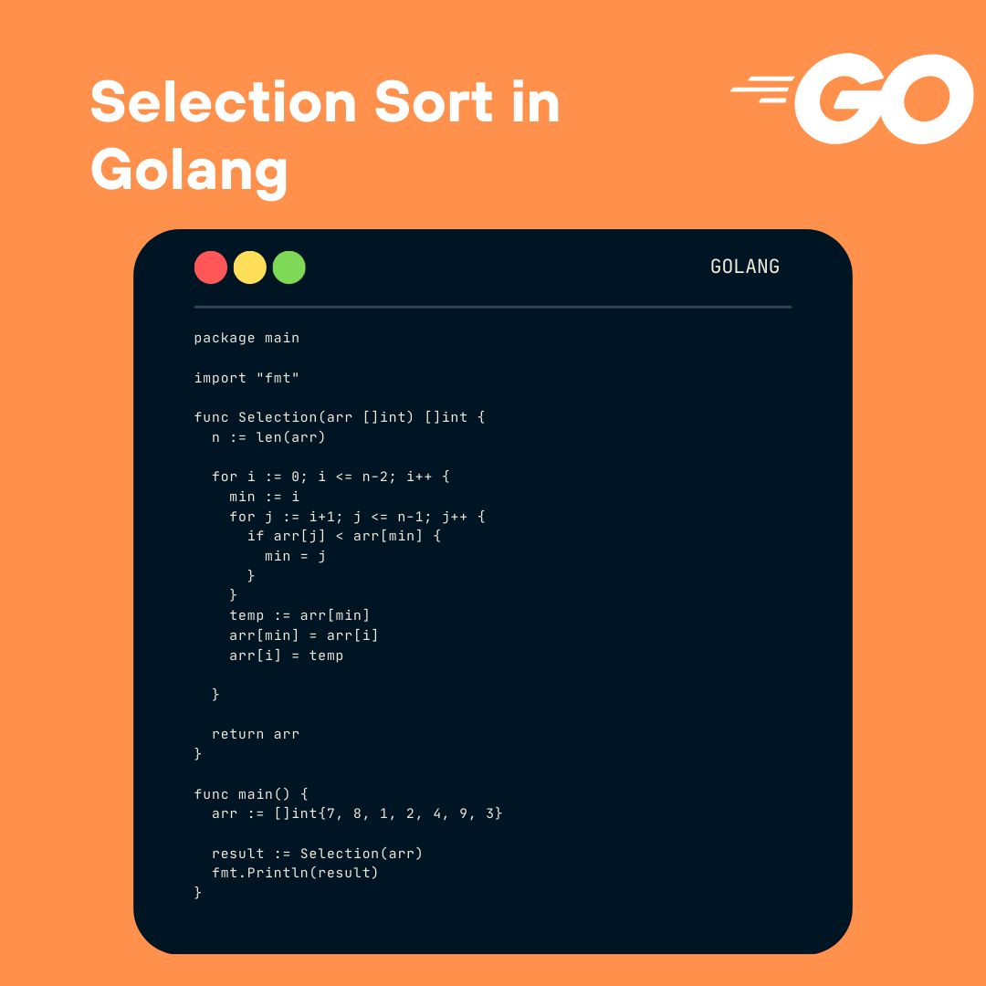 Sagar G on LinkedIn: #golang #algorithms #sorting #codeperformance Sagar G on LinkedIn: #golang #algorithms #sorting #codeperformance