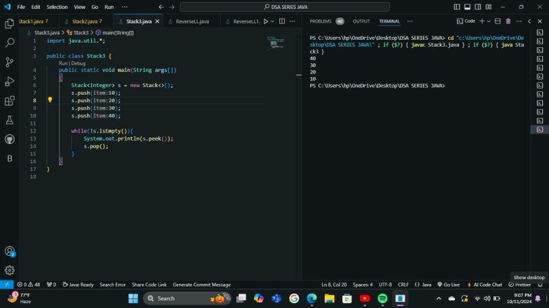 Arpita Verma on LinkedIn: #learningjava #dsa #java #datastructures # ... Arpita Verma on LinkedIn: #learningjava #dsa #java #datastructures # ...