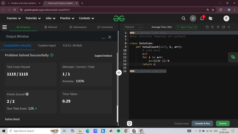 Chetana Matta on LinkedIn: #codingjourney #geeksforgeeks #potd #day9 # ... Chetana Matta on LinkedIn: #codingjourney #geeksforgeeks #potd #day9 # ...