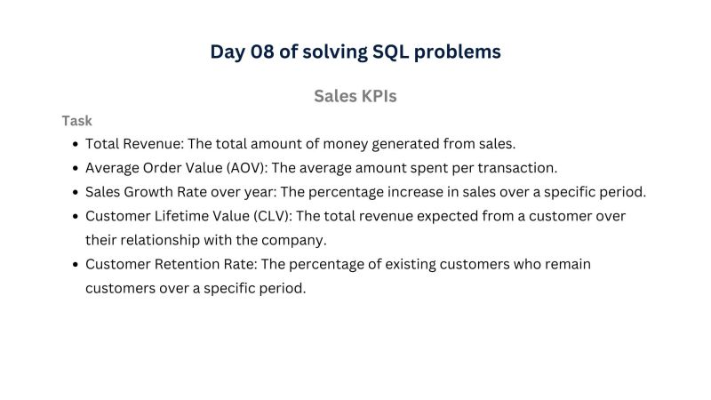 Manoj Ramesh on LinkedIn: #sqlseries #database #problemsolving #sql # ... Manoj Ramesh on LinkedIn: #sqlseries #database #problemsolving #sql # ...
