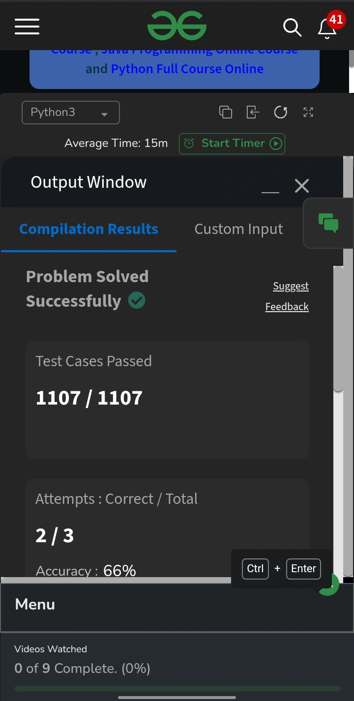 #dsa #codingchallenge #geeksforgeeks #learningjourney #problemsolving ... #dsa #codingchallenge #geeksforgeeks #learningjourney #problemsolving ...
