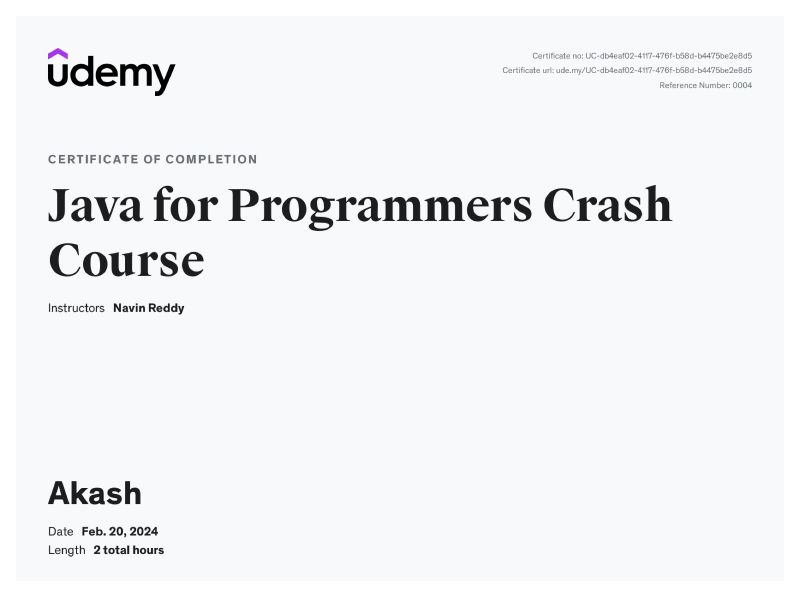 Akash Vaithiyanathan on LinkedIn: #java #programmingjourney Akash Vaithiyanathan on LinkedIn: #java #programmingjourney