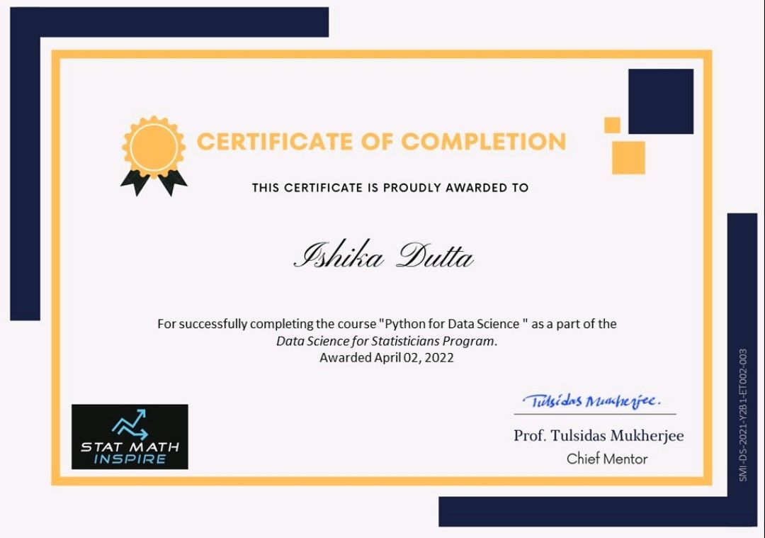 #pythonprogramming #datascience | Ishika Dutta #pythonprogramming #datascience | Ishika Dutta