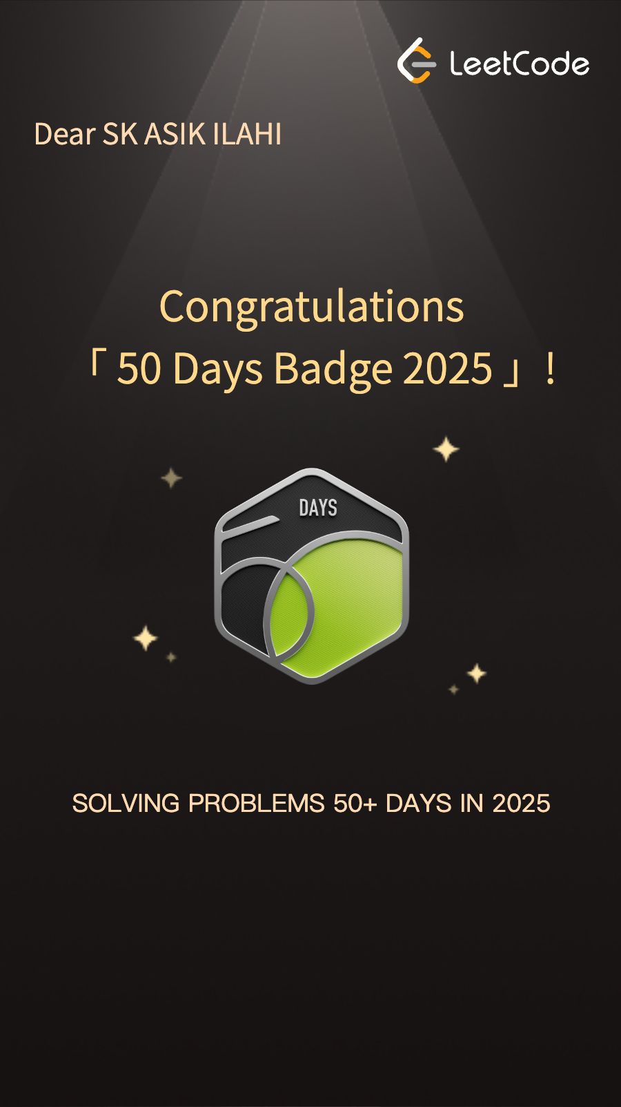 Sk Asik Ilahi on LinkedIn: #leetcode #codingjourney #problemsolving # ... Sk Asik Ilahi on LinkedIn: #leetcode #codingjourney #problemsolving # ...