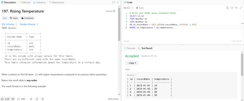 Soumen Das on LinkedIn: #sql #leetcode #dataanalysis # ... Soumen Das on LinkedIn: #sql #leetcode #dataanalysis # ...