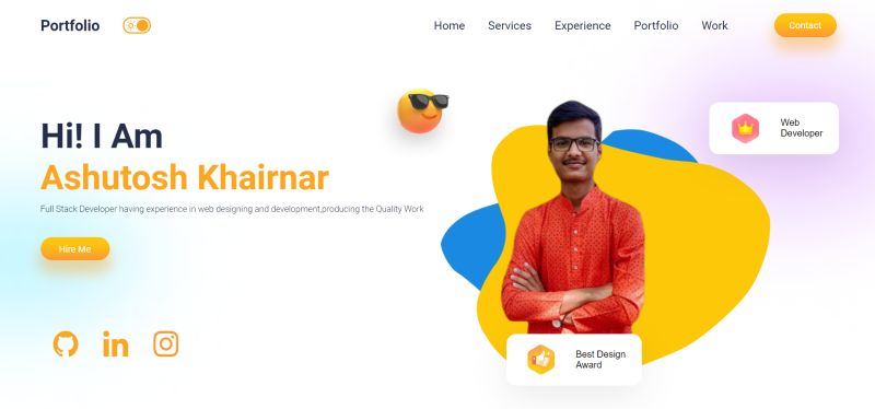 Ashutosh Khairnar on LinkedIn: #react #reactjs #developer #portfolio # ... Ashutosh Khairnar on LinkedIn: #react #reactjs #developer #portfolio # ...