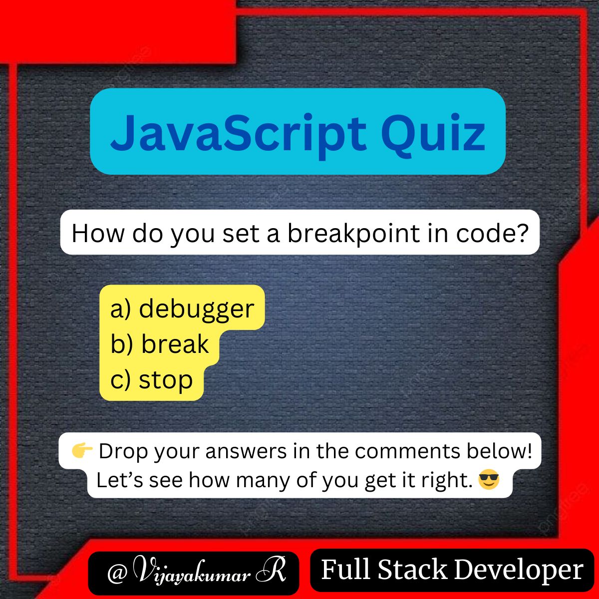 #javascript #fullstackdevelopment #codingquiz #webdevelopment ... #javascript #fullstackdevelopment #codingquiz #webdevelopment ...