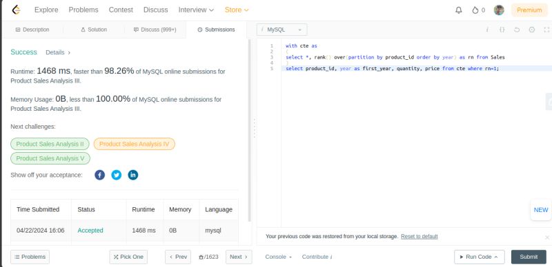 #sql #leetcode #challenge #mysql #database #postgresql #datawarehouse ... #sql #leetcode #challenge #mysql #database #postgresql #datawarehouse ...