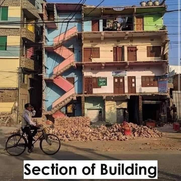 Md. Faruk Hossain on LinkedIn: Practical section of a building 🐸😁 Md. Faruk Hossain on LinkedIn: Practical section of a building 🐸😁