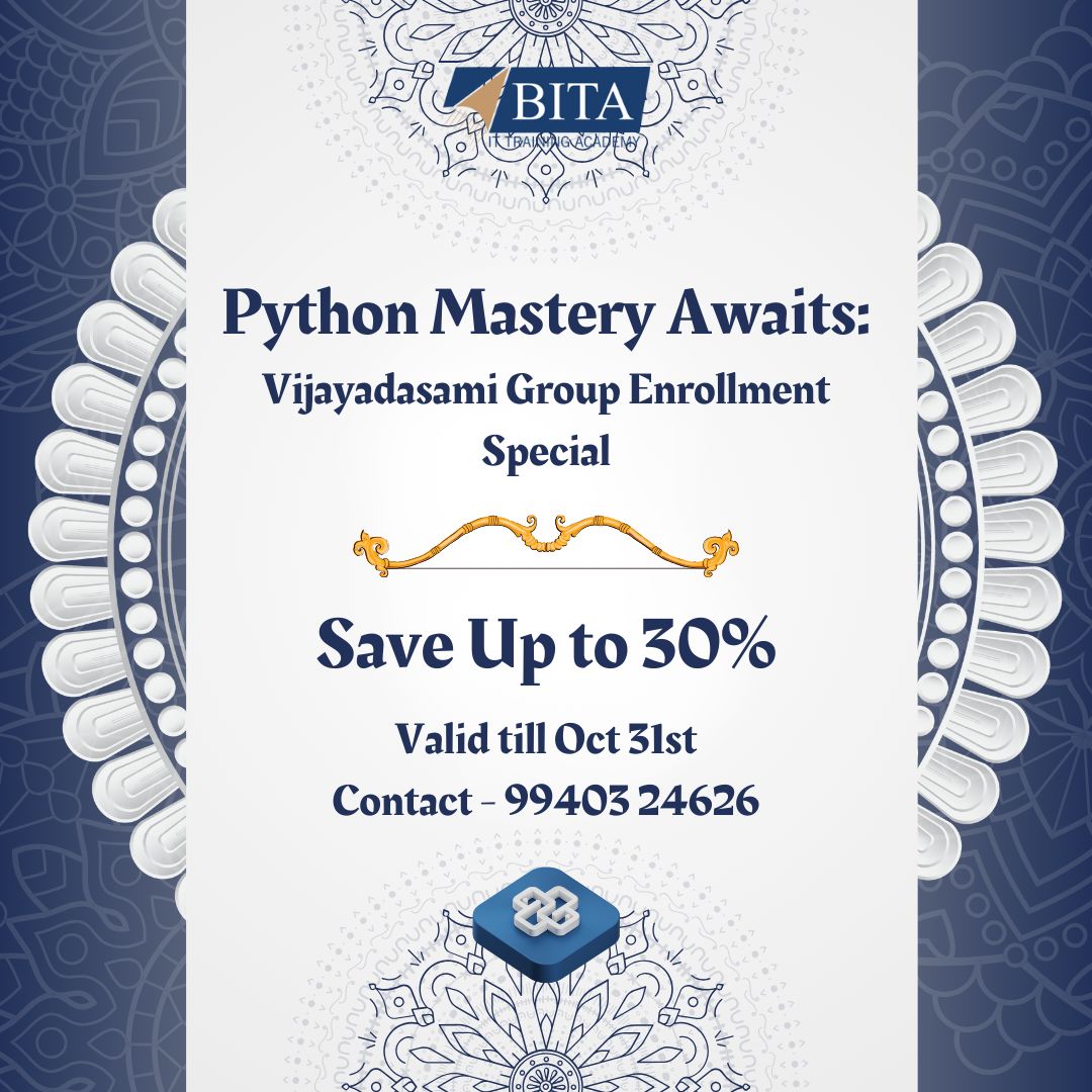 BITA IT Training Academy posted on LinkedIn BITA IT Training Academy posted on LinkedIn