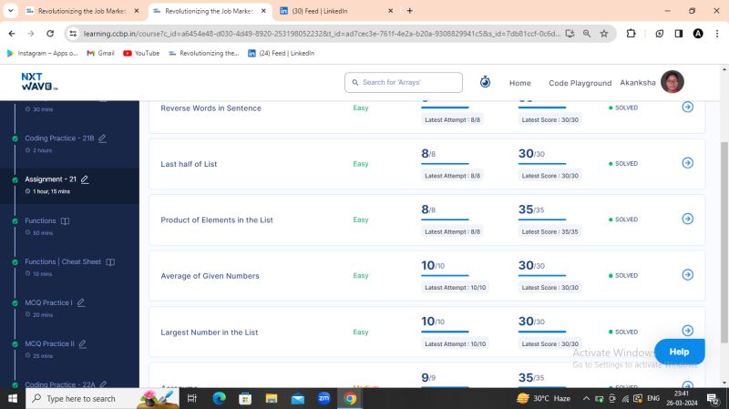 Akanksha Are on LinkedIn: #ccbp #nxtwave #coding #programming # ... Akanksha Are on LinkedIn: #ccbp #nxtwave #coding #programming # ...