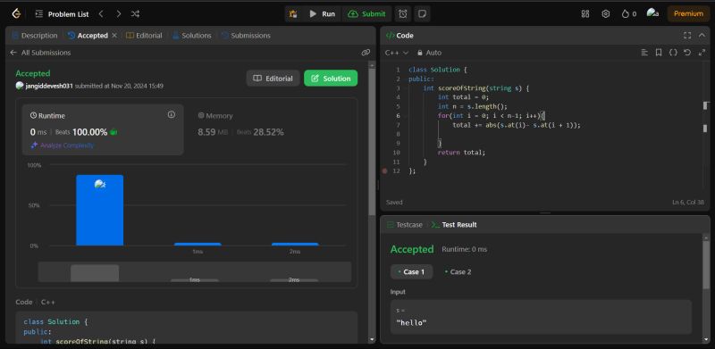#75daysofcode #leetcode #stringmanipulation #codingchallenge #cplusplus ... #75daysofcode #leetcode #stringmanipulation #codingchallenge #cplusplus ...