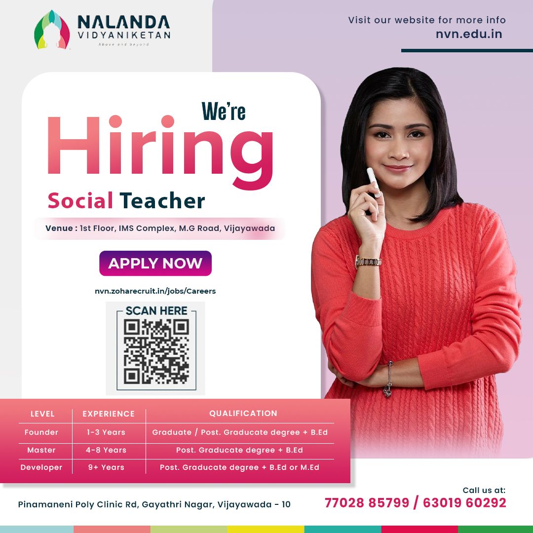 Nalanda Vidyaniketan on LinkedIn: #hiring #hiringnow #hiringjobs # ... Nalanda Vidyaniketan on LinkedIn: #hiring #hiringnow #hiringjobs # ...