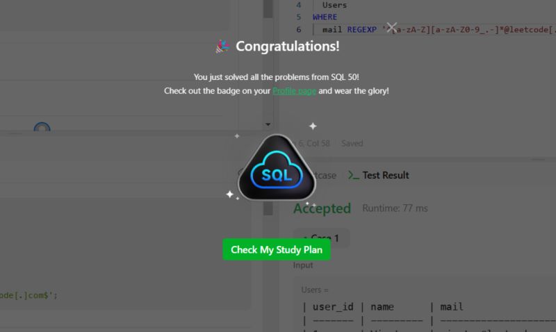 Anshit Chaturvedi on LinkedIn: #leetcodesql #sql50 #leetcode #interview ... Anshit Chaturvedi on LinkedIn: #leetcodesql #sql50 #leetcode #interview ...