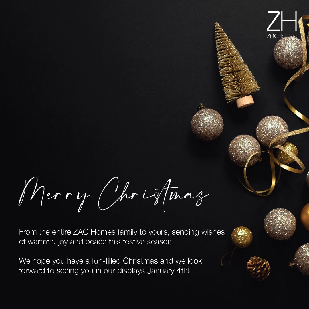 Merry Christmas! From the entire ZAC Homes family to yours, sending ... Merry Christmas! From the entire ZAC Homes family to yours, sending ...