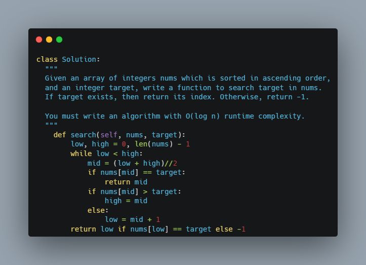 #BinarySearch #LeetCode704 | Rozell Dixon, MSE #BinarySearch #LeetCode704 | Rozell Dixon, MSE