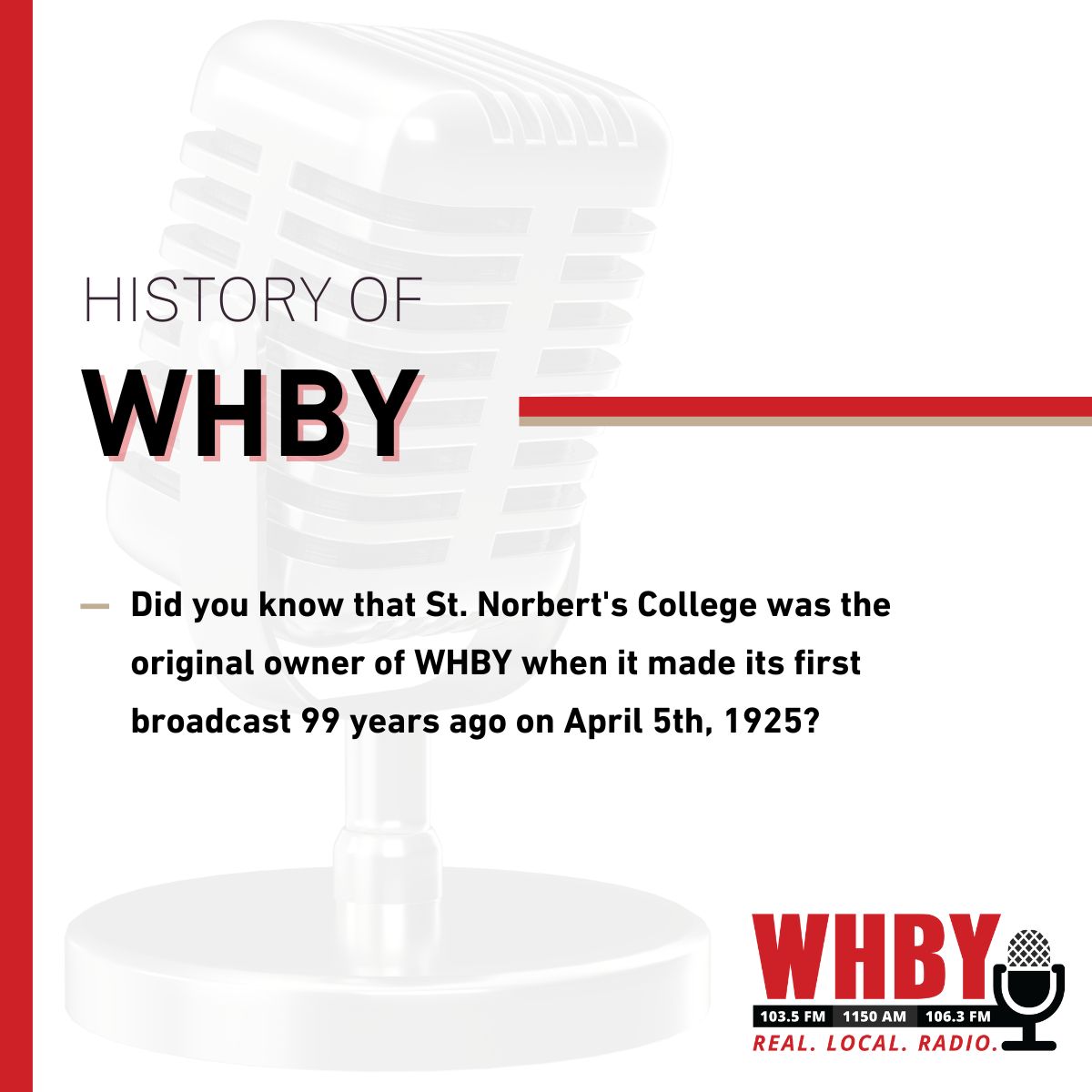 Woodward Community Media on LinkedIn: Woodward acquired WHBY in 1975 ... Woodward Community Media on LinkedIn: Woodward acquired WHBY in 1975 ...