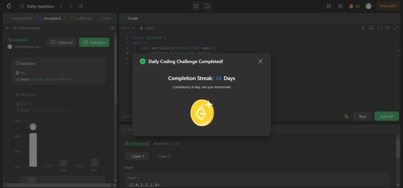Solved 1 problem LeetCode solved | Himanshu S. posted on the topic ... Solved 1 problem LeetCode solved | Himanshu S. posted on the topic ...