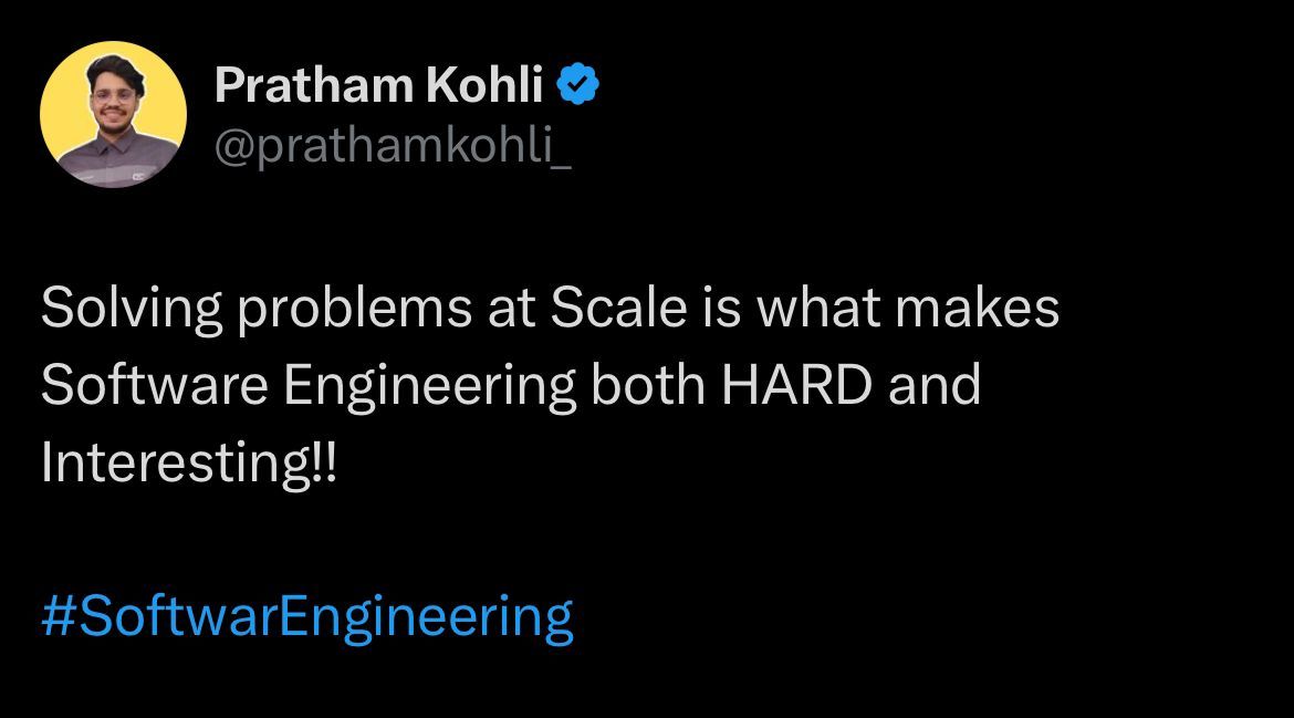#softwarenegineering #coding #programming | Pratham Kohli | 19 comments #softwarenegineering #coding #programming | Pratham Kohli | 19 comments