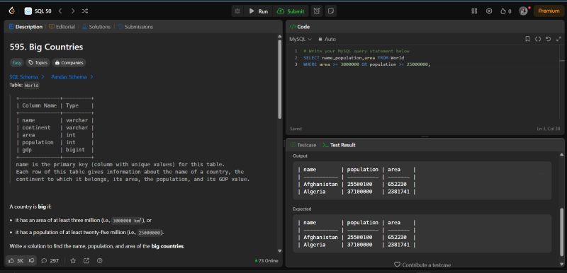 #sql #leetcode #sql50challenge #dataanalytics #learningjourney #bigdata ... #sql #leetcode #sql50challenge #dataanalytics #learningjourney #bigdata ...