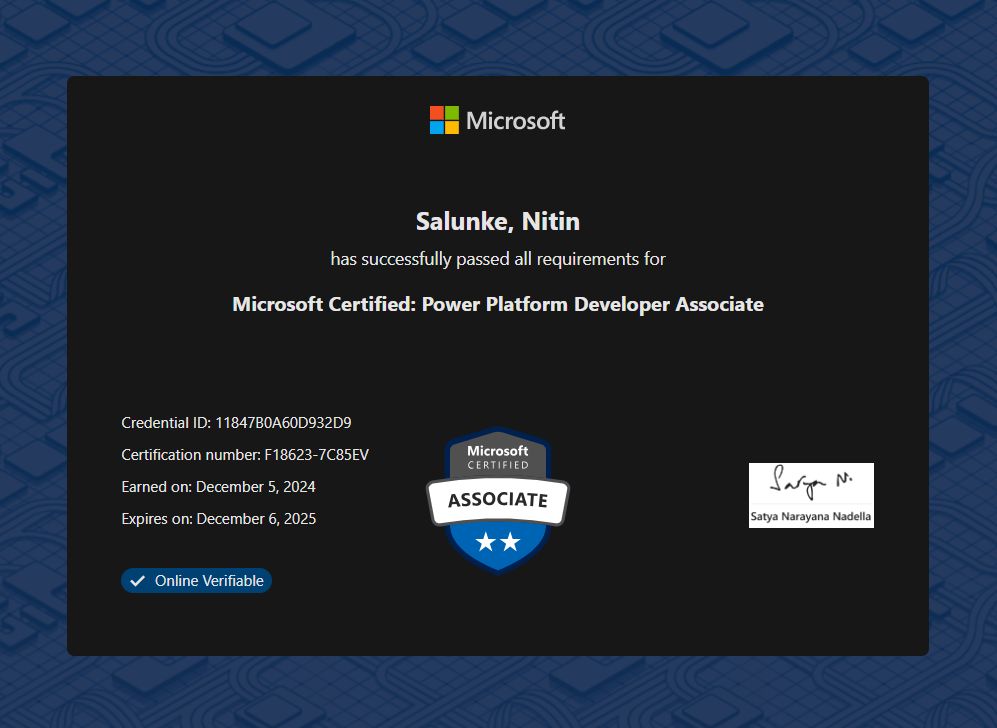 I'm thrilled to share that I've officially become a Microsoft Certified ... I'm thrilled to share that I've officially become a Microsoft Certified ...
