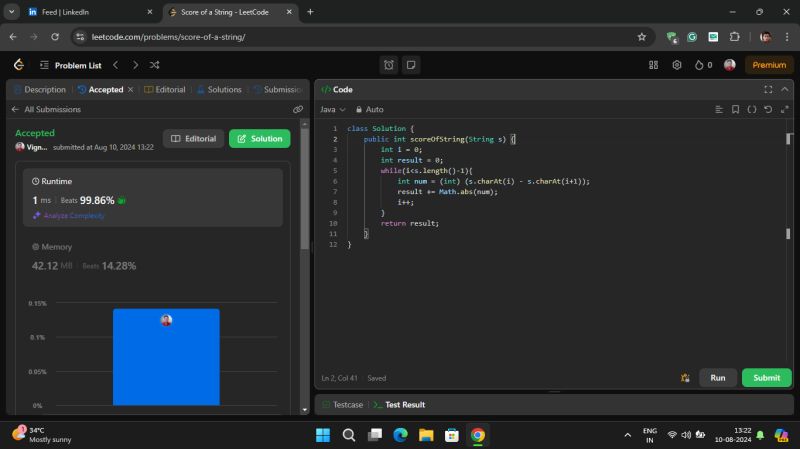 Vignesh A on LinkedIn: #java #leetcode #coding #problemsolving # ... Vignesh A on LinkedIn: #java #leetcode #coding #problemsolving # ...