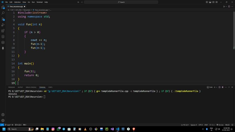 Afaq alam on LinkedIn: #recursion #treerecursion #codinglife # ... Afaq alam on LinkedIn: #recursion #treerecursion #codinglife # ...