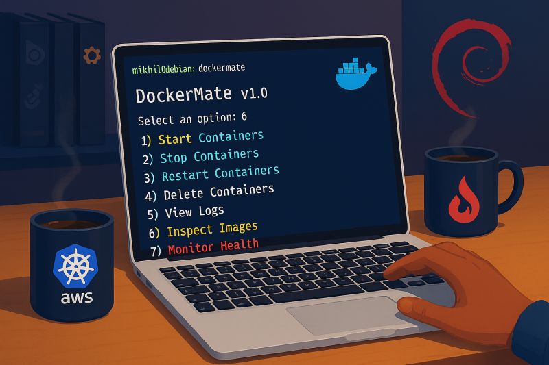 #dockermate #devops #shellscripting #opensource #linuxtools… | Nikhil R #dockermate #devops #shellscripting #opensource #linuxtools… | Nikhil R