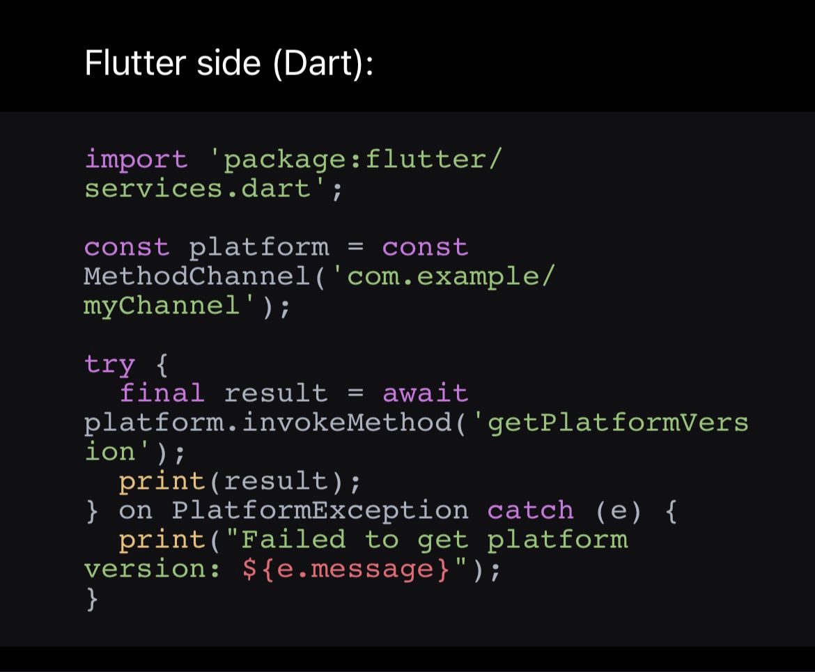Hello Flutter Developers today we talk about “Platform Channels” in ... Hello Flutter Developers today we talk about “Platform Channels” in ...