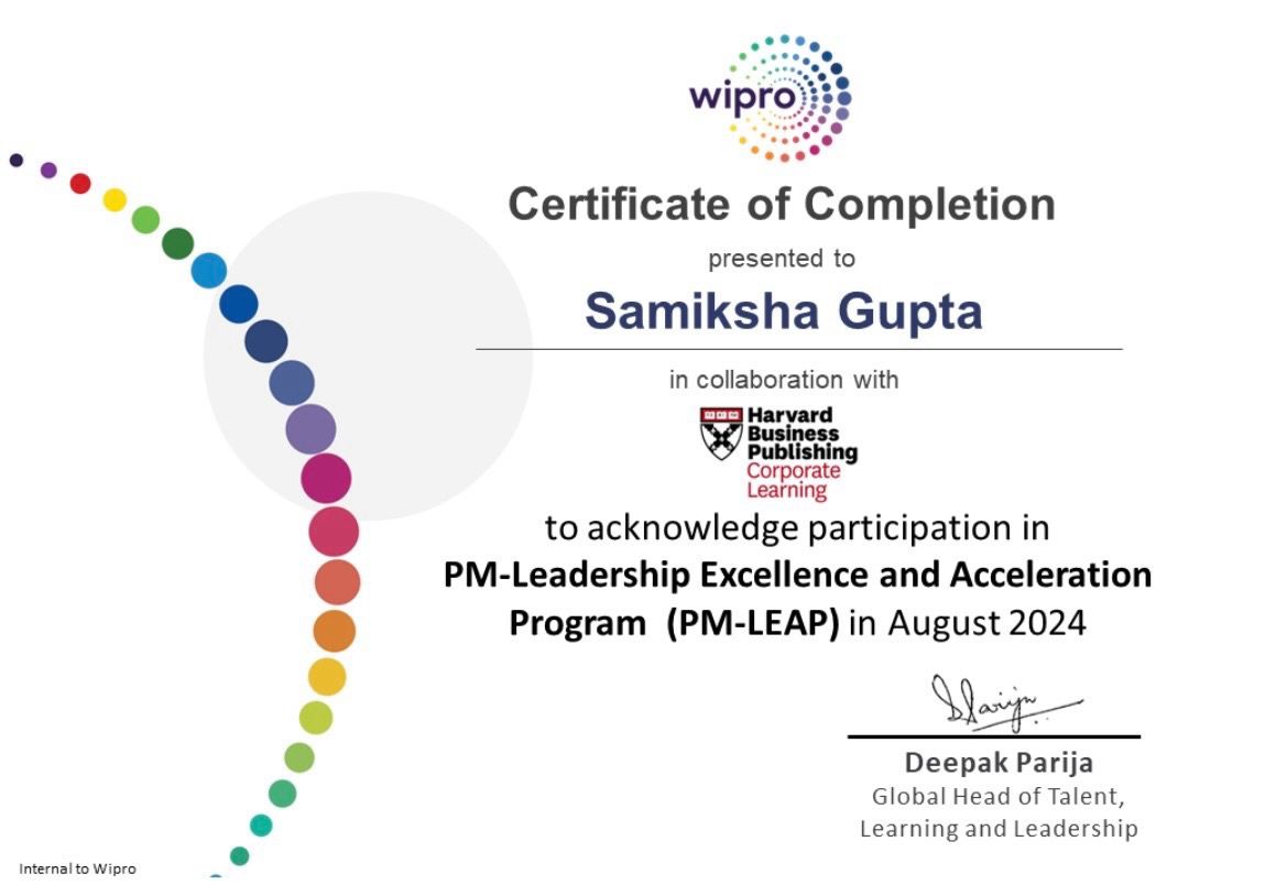 Samiksha Gupta on LinkedIn: With a vision to develop leadership and ... Samiksha Gupta on LinkedIn: With a vision to develop leadership and ...