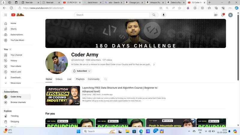 Rishi Verma on LinkedIn: #dsa #coding #education #congratulations #youtube Rishi Verma on LinkedIn: #dsa #coding #education #congratulations #youtube