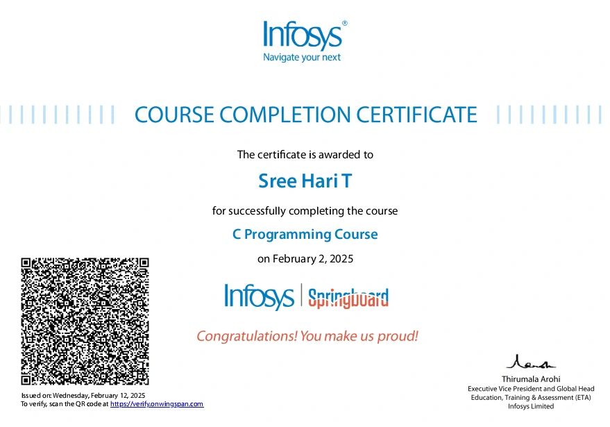 #cprogramming #infosysspringboard #learningneverstops #codingjourney ... #cprogramming #infosysspringboard #learningneverstops #codingjourney ...